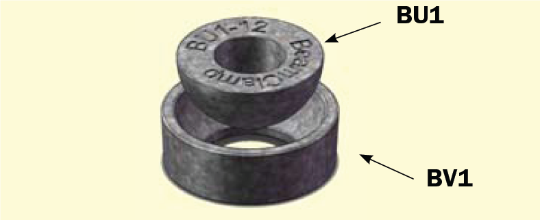 BU/BV Hemispherical Cups and Washers - ATC Specialty Products, LLC